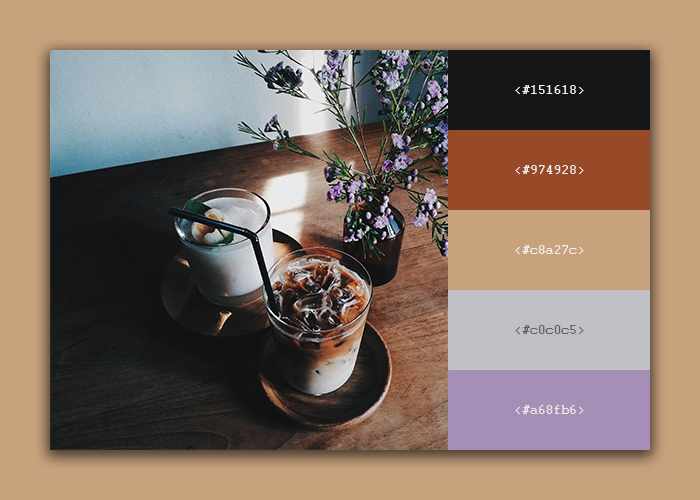 10 Beautiful Coffee/Tea-Inspired Color Palettes for Your Next Design ...