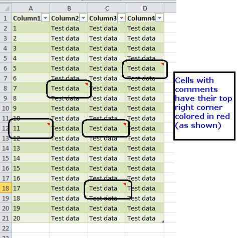 How to Print Comments Attached to a Cell in Microsoft Excel - HubPages