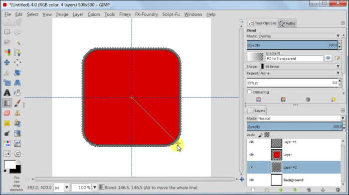 Create a Square Glossy Button in GIMP 2.8 Tutorial - HubPages