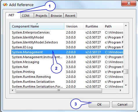 List Services Using C# Managementclass: WMI Example - HubPages