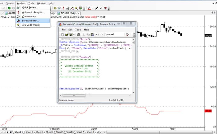 How to Import the AFL Formula in AmiBroker - HubPages