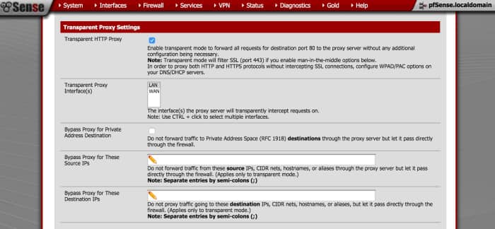Intercepting HTTPS Traffic Using the Squid Proxy Service in pfSense ...