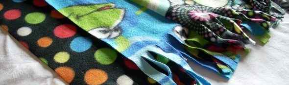 How to Make a Fleece Scarf: Easy No-Sew Project - HubPages