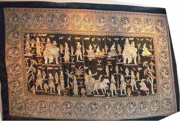 What Are Kalagas? (Burmese Bead-Embroidered Tapestries) - HubPages