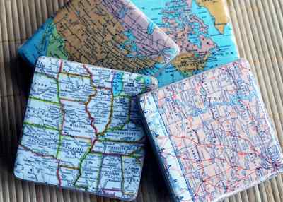 38 Creative Old Map Craft Ideas - HubPages