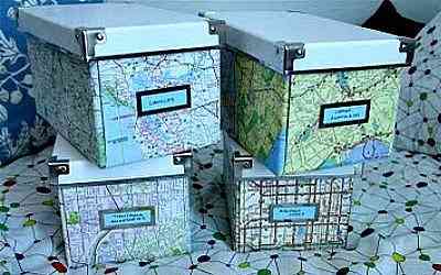 38 Creative Old Map Craft Ideas - HubPages