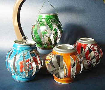 Aluminum Can Crafts Round-Up: 20 Easy Tutorials using Soda Pop Cans ...