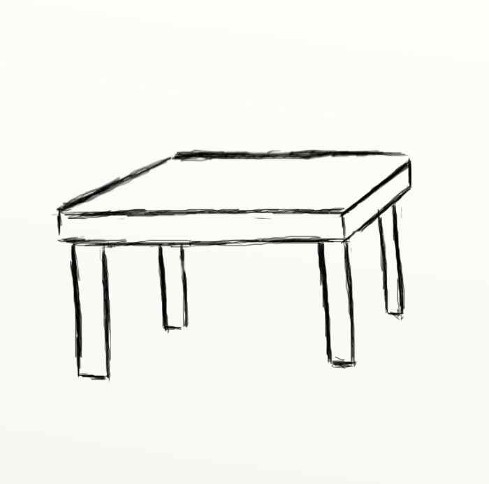 How To Draw A Table Really Easy Drawing Tutorial Riset How To Draw A Table Really Easy Drawing Tutorial Riset