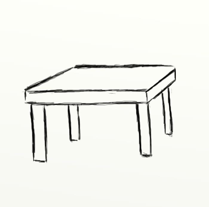 How To Draw A Table FeltMagnet
