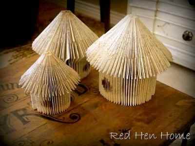 52 Creative Craft Ideas Using Book Pages - HubPages