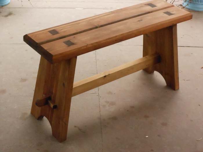 How to Build a Strong Mortise and Tenon Bench - HubPages