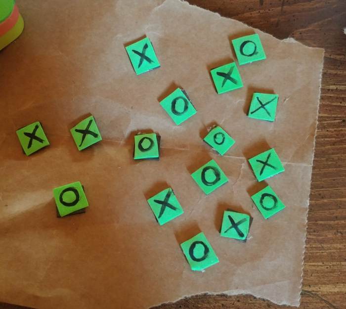 DIY Tic-Tac-Toe Crafts - FeltMagnet