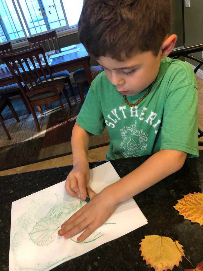 How to Make Leaf Rubbing Art: Fun Fall Crafts for Kids - HubPages