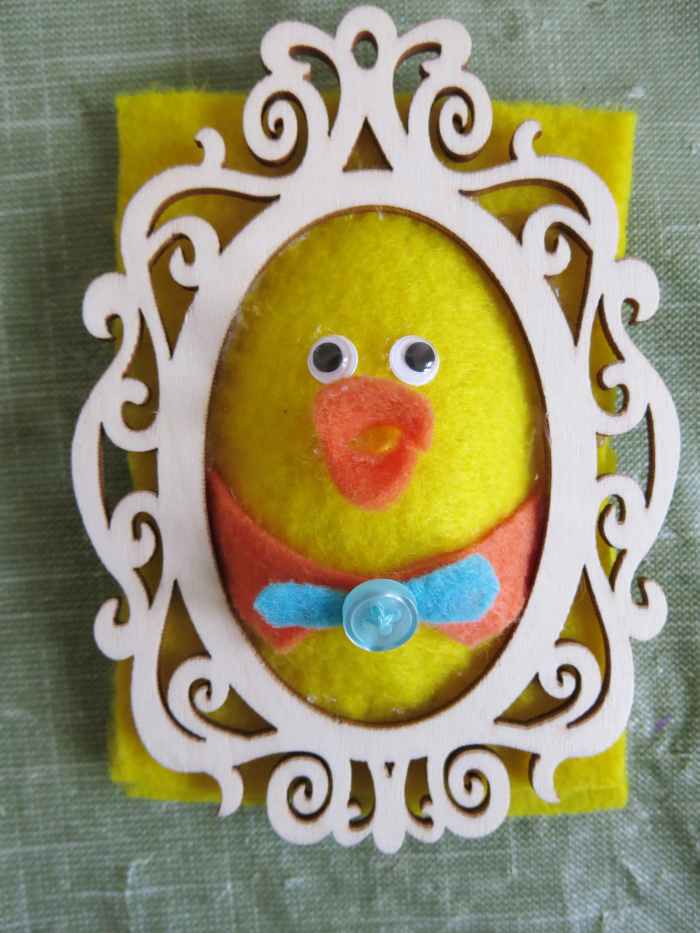 DIY Easter Chick Felt Figure Ornament - HubPages