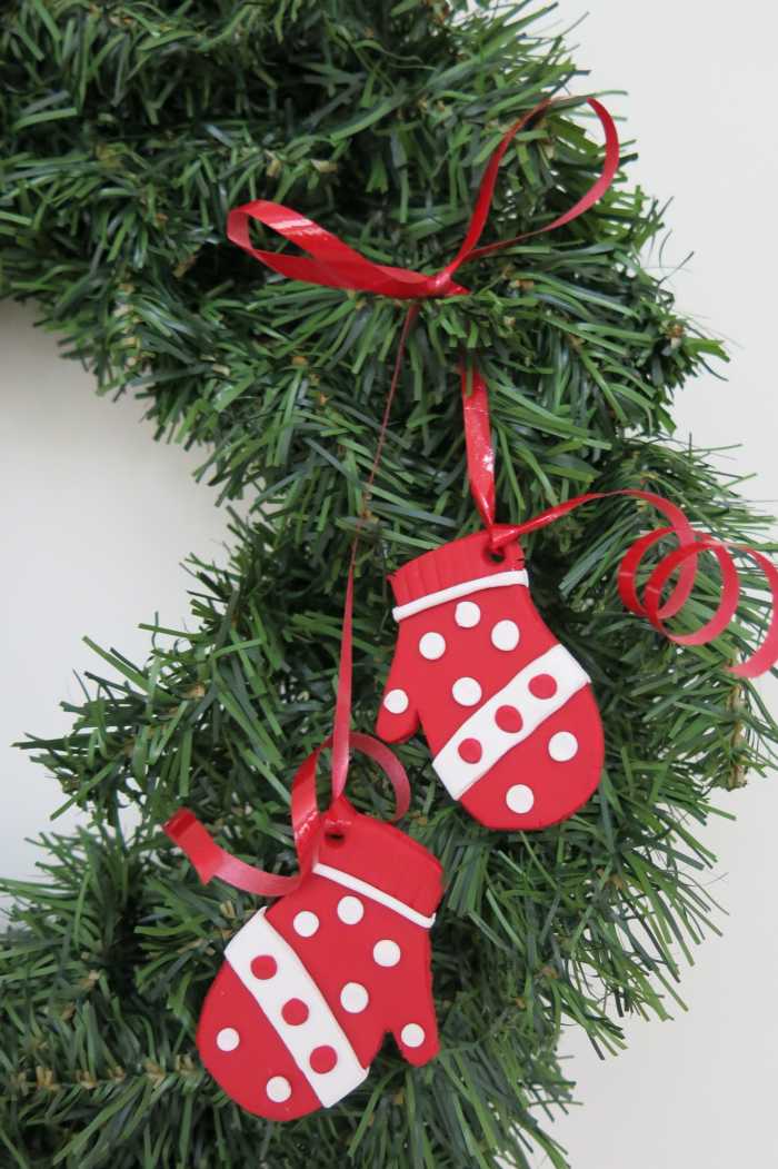 DIY Holiday Craft: Cozy Clay Mittens Christmas Tree Ornament - HubPages