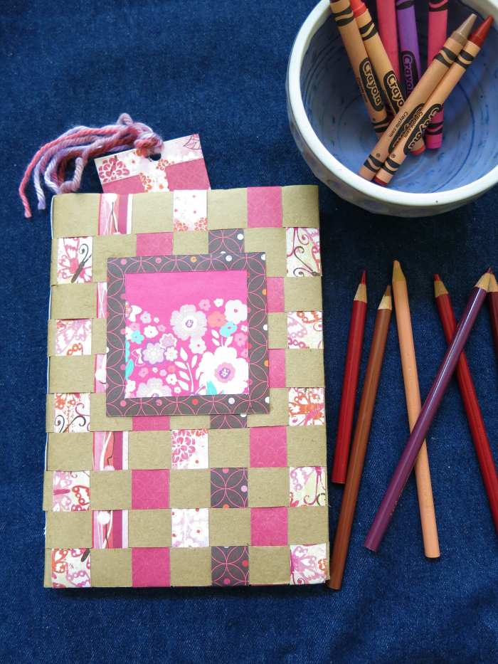 How to Make a Woven Paper Journal or Sketchbook Cover - HubPages