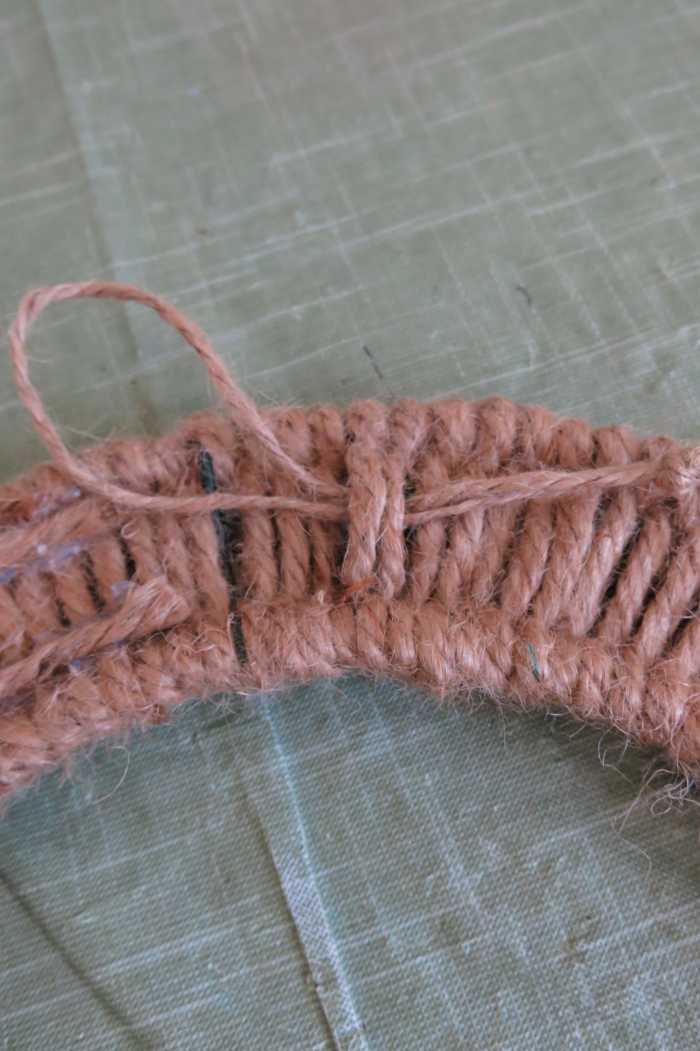 DIY Craft Tutorial: Wrapped & Woven Twine Wreath - HubPages