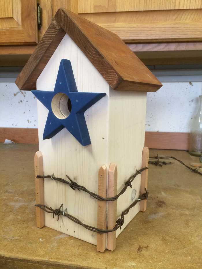 Bluebird House Plans: How to Build a Rustic Decorative Bluebird ...