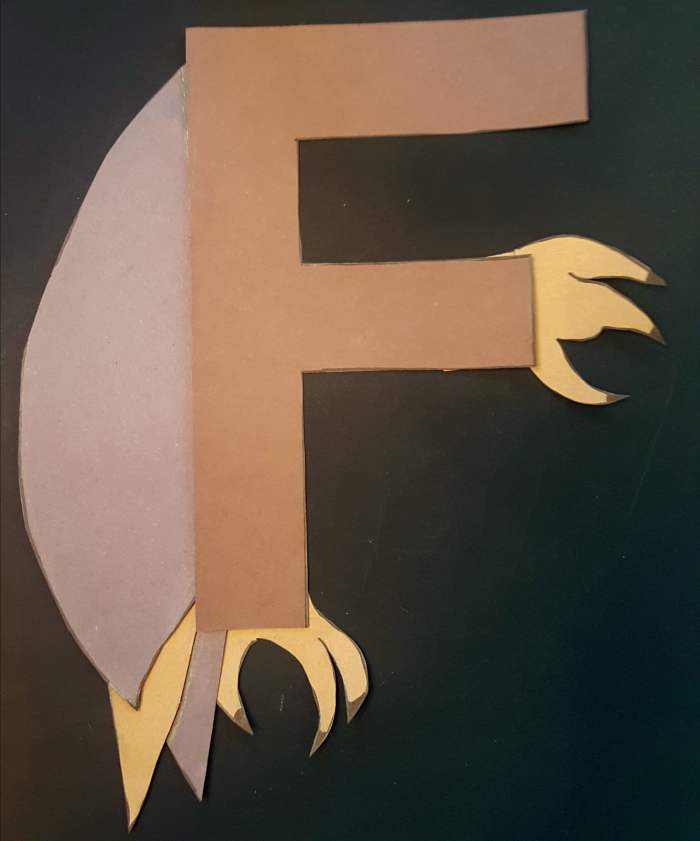 "F" Is for Falcon: Alphabet Paper Craft for Kids - HubPages