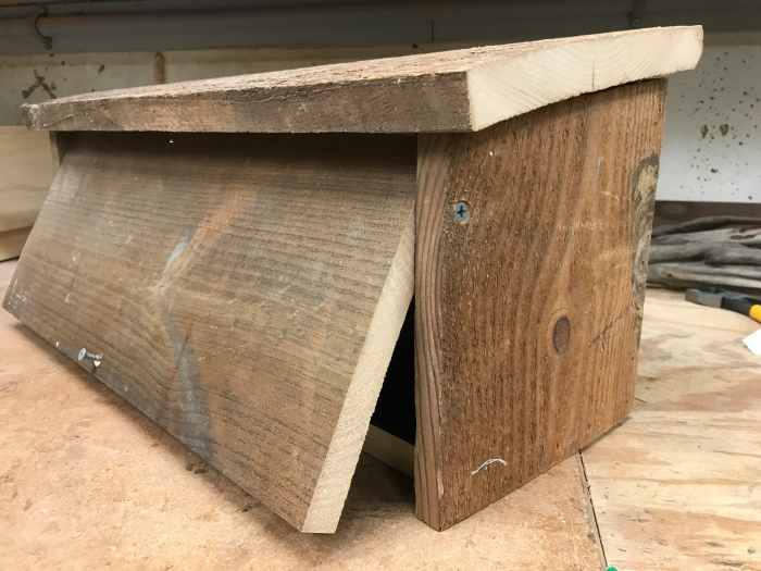 How to Build a Winter Roosting Box: DIY Barn Wood Project for the Birds ...