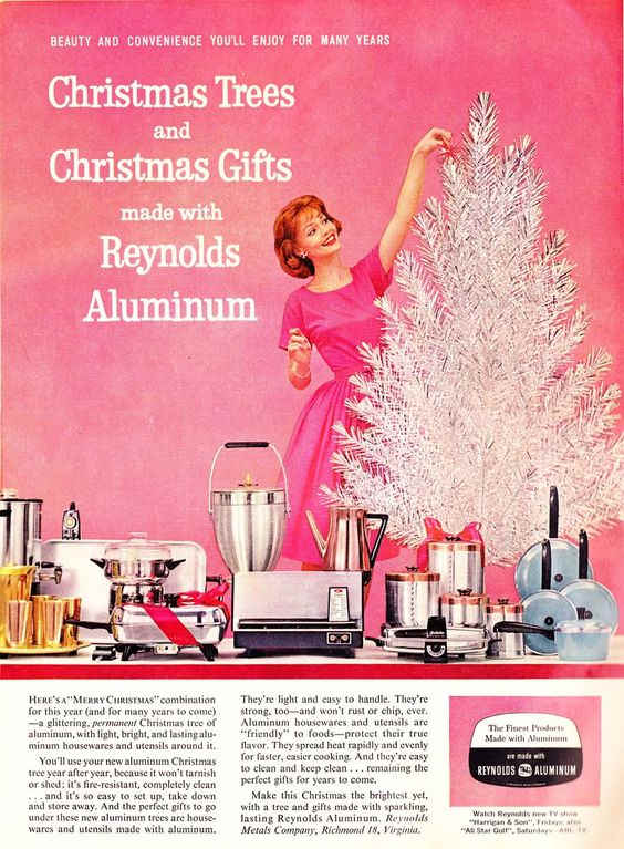 Vintage Aluminum Christmas Trees - HubPages