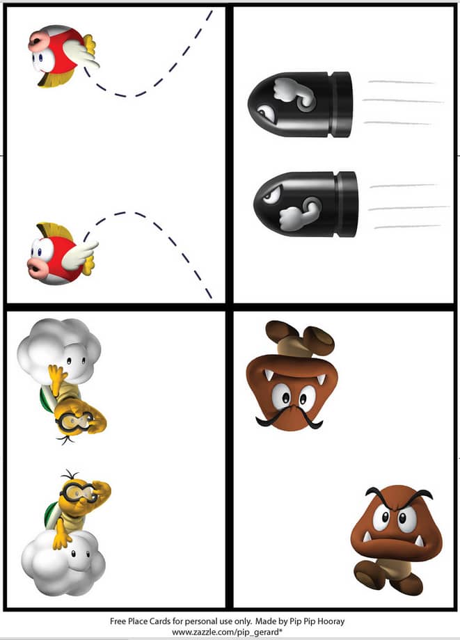 Super Mario Bros Party Ideas and Free Printables - HubPages