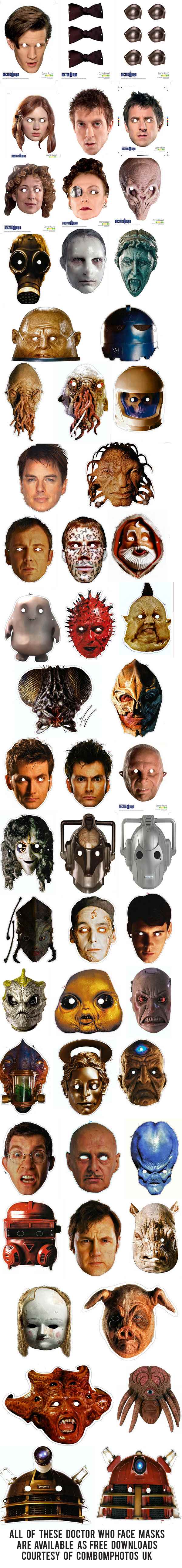 Free Printable Character Face Masks - HubPages