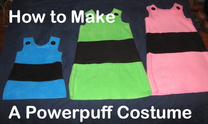 The Powerpuff Girls Homemade Costume and Makeup Ideas - HubPages