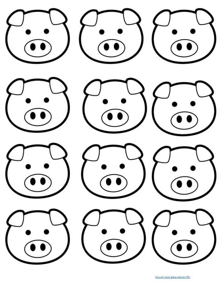 Printable Pig Projects: Kid Crafts for Chinese New Year - HubPages