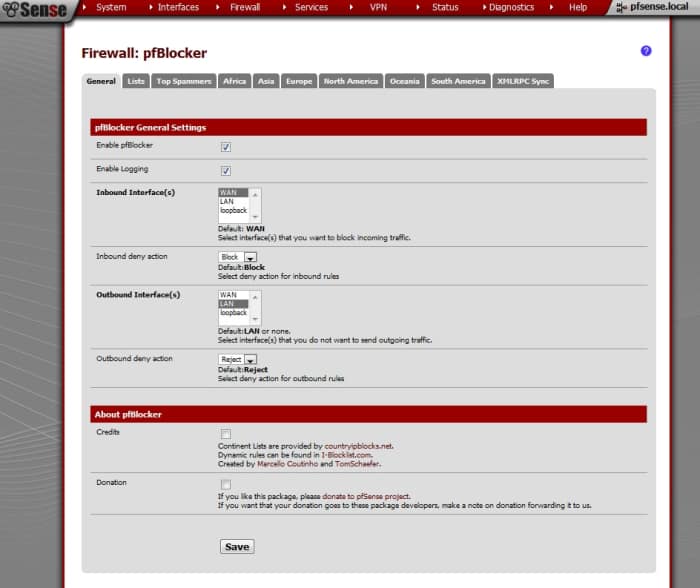 How to Configure pfBlocker: An IP List and Country Block Package for ...