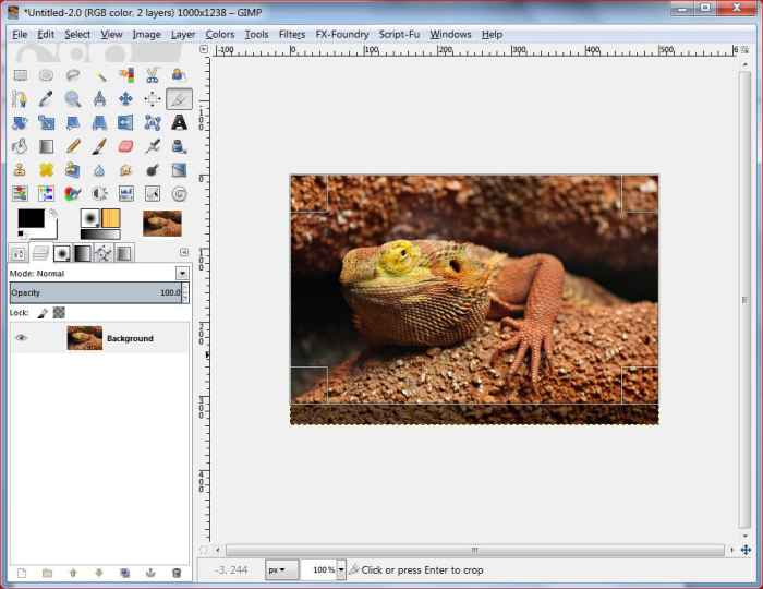 How to Add Water Reflection to an Image in GIMP - HubPages