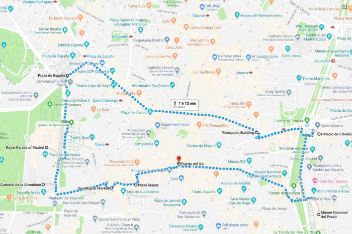 A Self-Guided Walking Tour of Madrid, Spain - HubPages