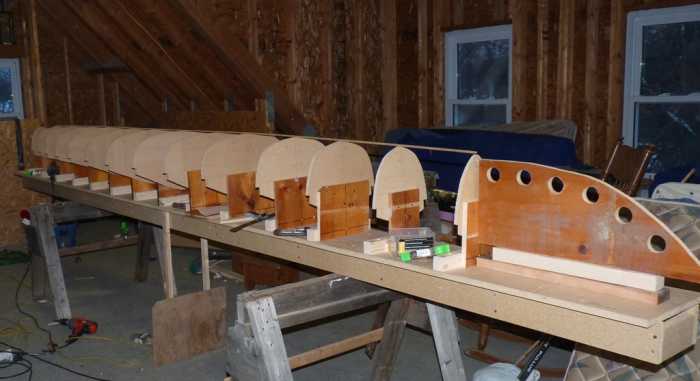 Building a Cedar Strip Kayak: The Details: Making and Setting up the ...