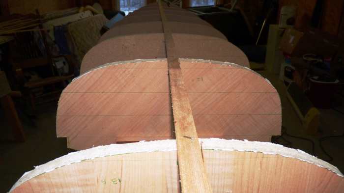 Building a Cedar Strip Kayak: The Details: Making and Setting up the ...