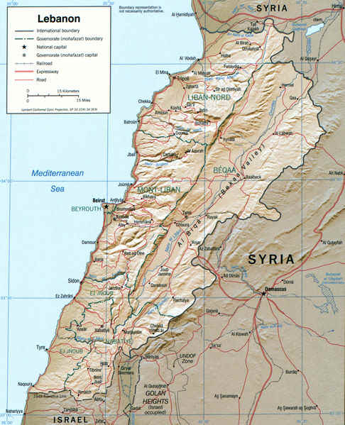 Litani River Basin - Disputes Around Water - HubPages