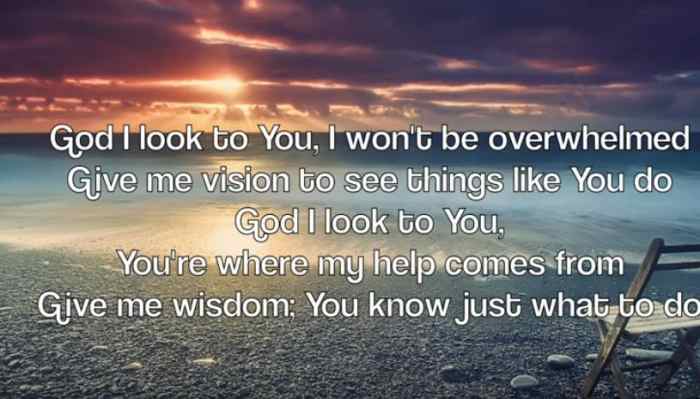 "God," ‘I Look to You’ - LetterPile