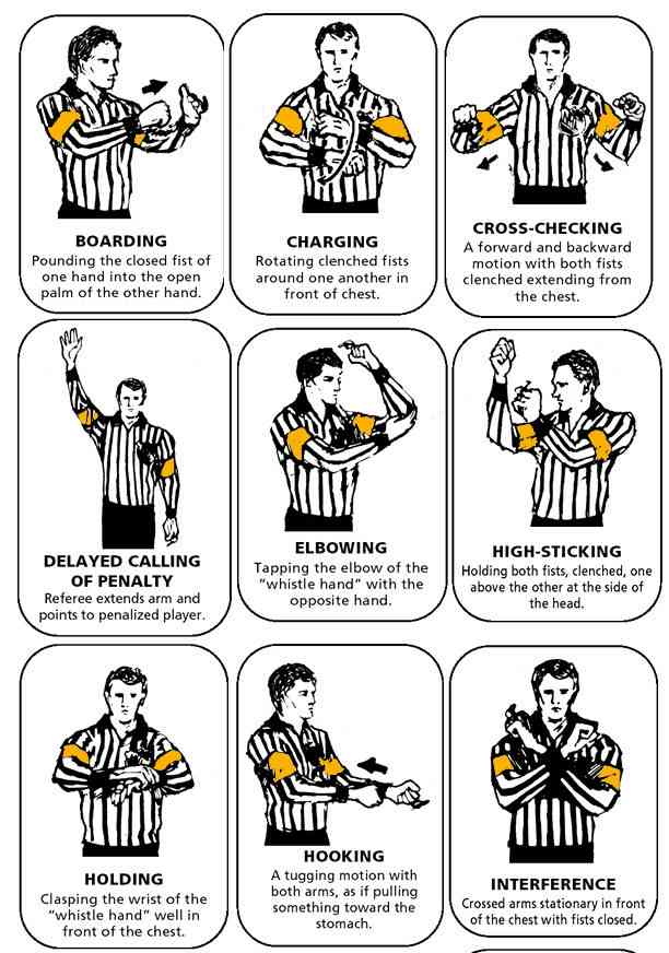 Basic Rules of NHL Hockey: A Visual Guide - HubPages