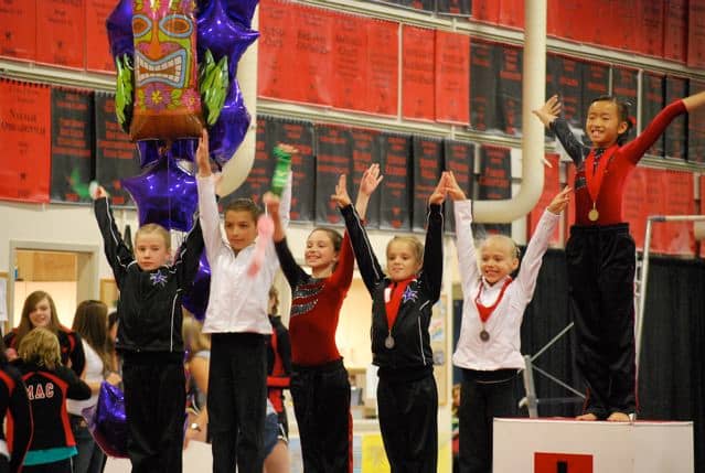 Girls Gymnastics Level 5 Requirements And Routines Howtheyplay