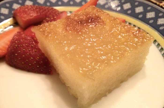 Filipino Cassava Cake - Delishably