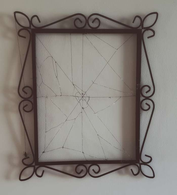 How to Create a Spider-Web Picture Frame for Halloween - Holidappy