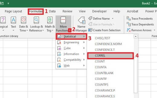 How to Use the CORREL Function in Excel - TurboFuture
