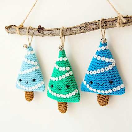 15 Free Christmas Tree Applique Crochet Patterns. - HubPages