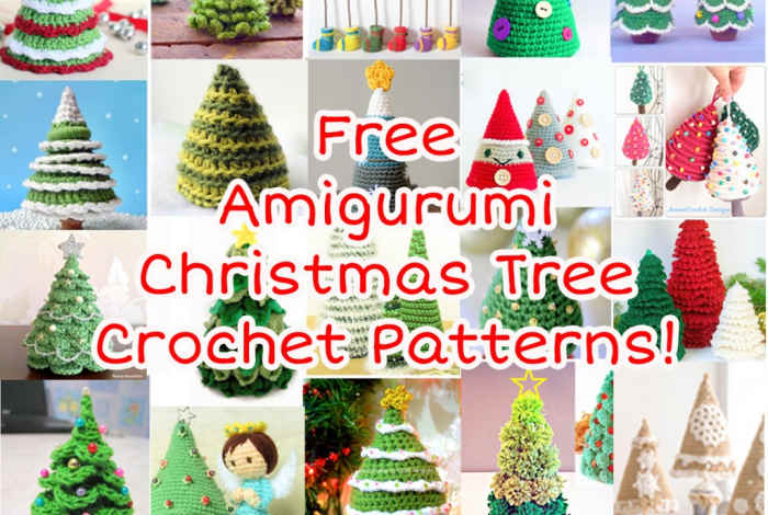 15 Free Christmas Tree Applique Crochet Patterns. - HubPages