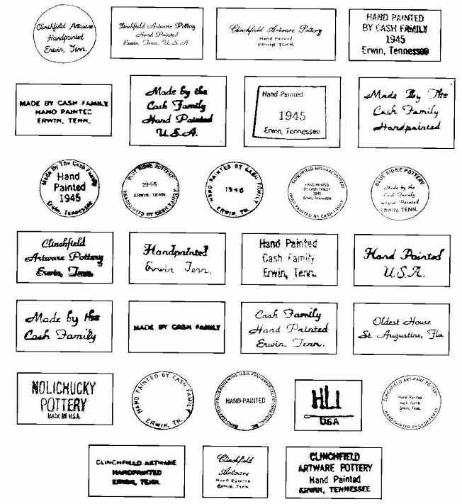 Clinchfield Pottery Marks And History - HubPages