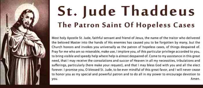 Saint Jude, The Patron Saint of Lost Causes and Despair - HubPages