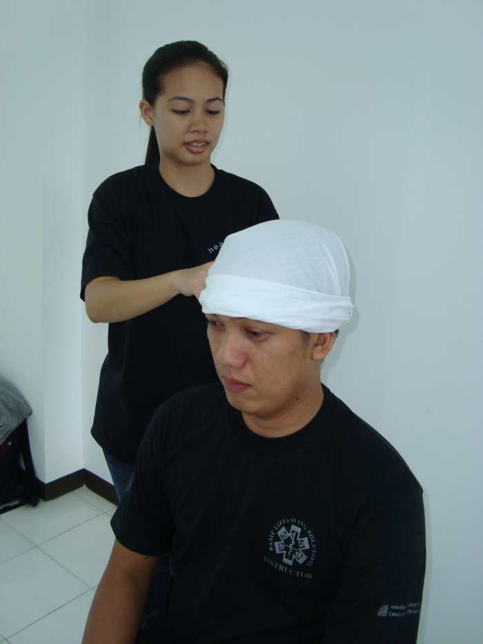 How To Apply A Head Scalp Bandage - HubPages