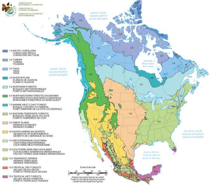 Partitioning America: A Bioregional Approach - HubPages