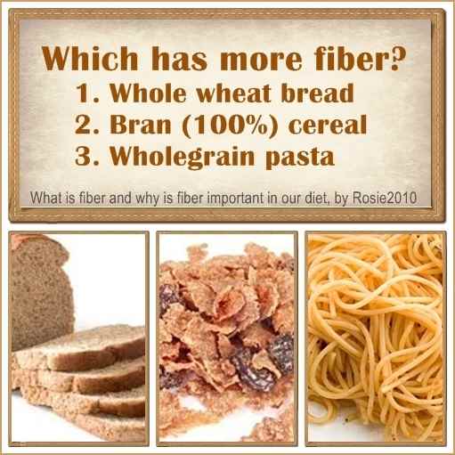 What is Fiber and Why is Fiber Important in our Diet? - HubPages