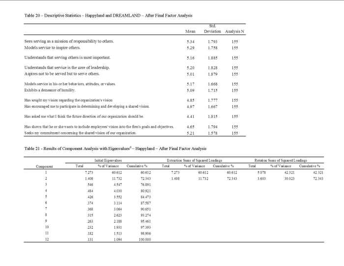 Tips for Conducting a Factor Analysis - 5 Stage Process - an Example ...