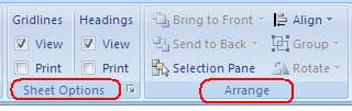The Page Layout Tab of Excel 2007 - HubPages